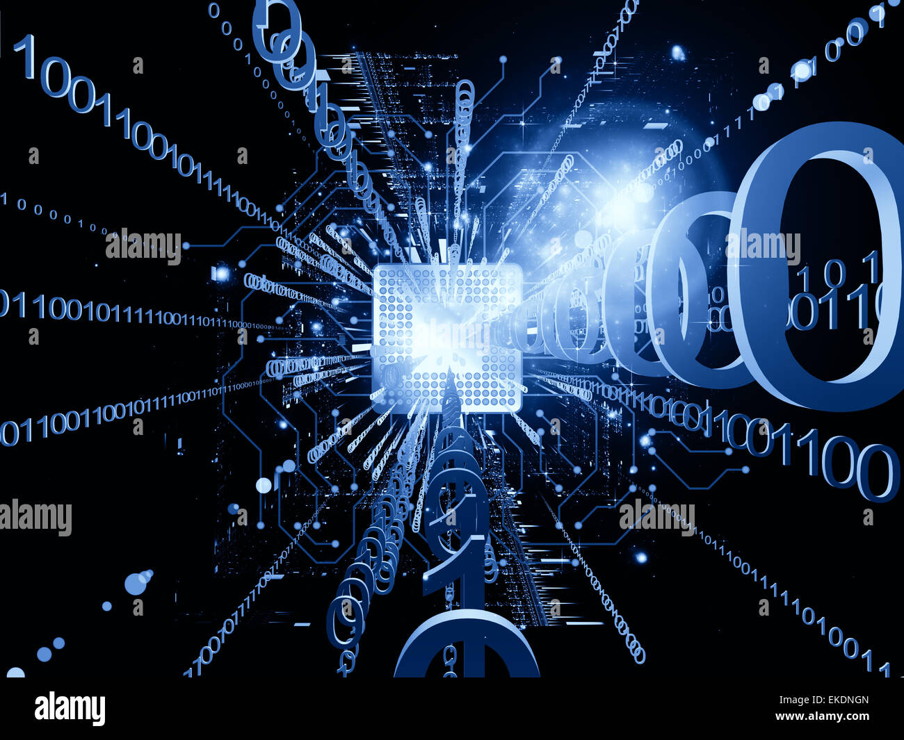 Computer vision black line hi-res stock photography and images - Alamy