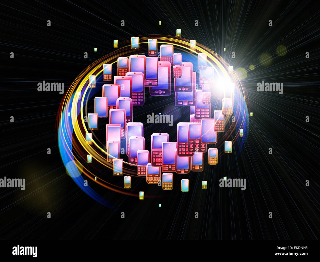 Acceleration of Technology Stock Photo - Alamy