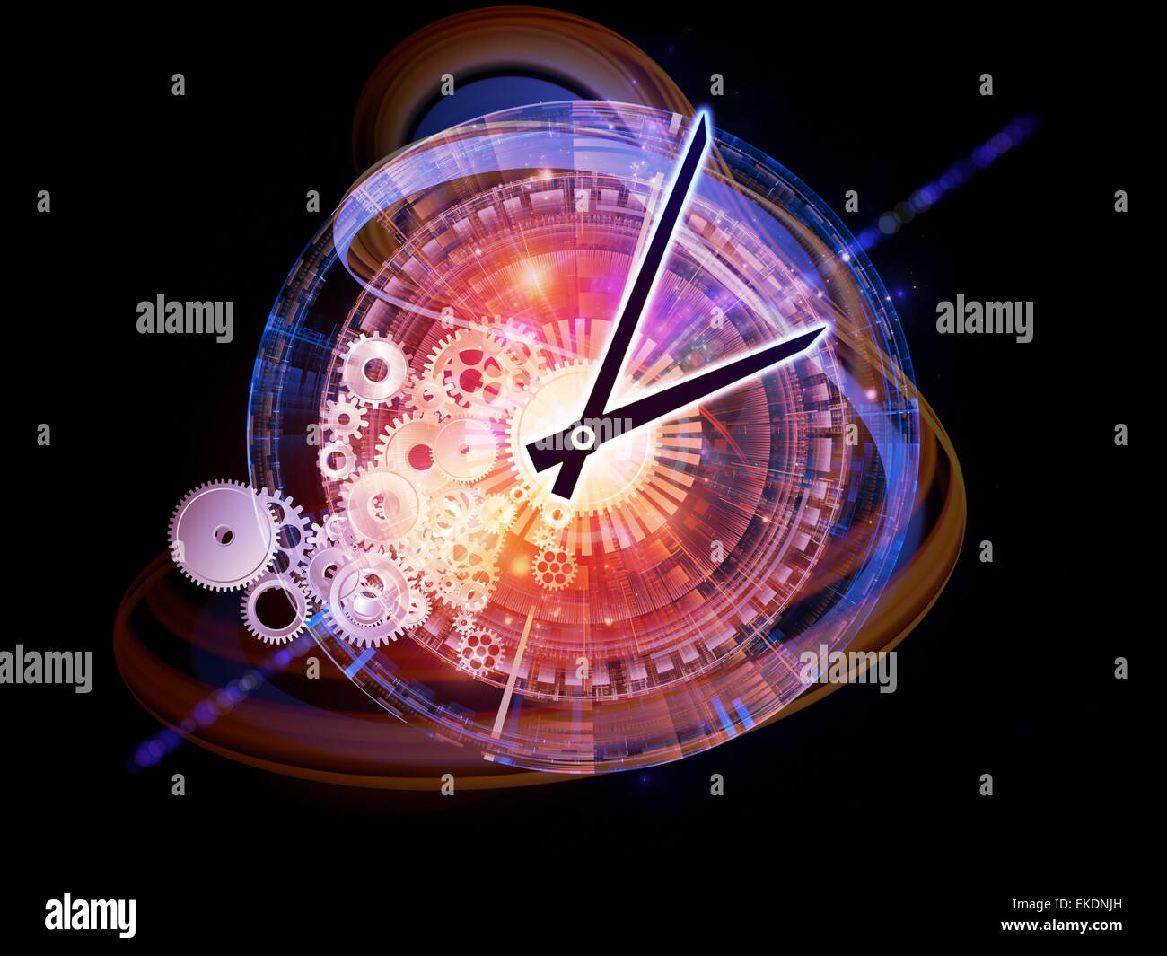 Stream of time Stock Photo - Alamy