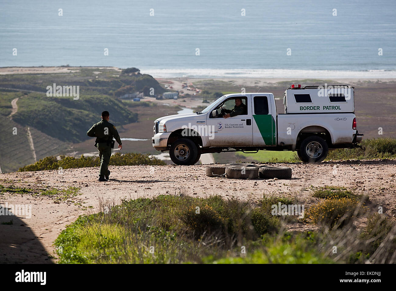 A CBP Air Border Patrol team operates in collaboration with the Marine ...