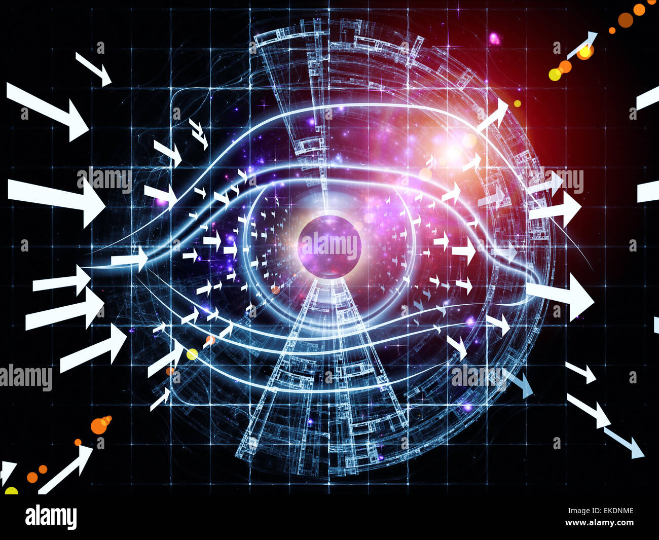 Vision of technology Stock Photo - Alamy