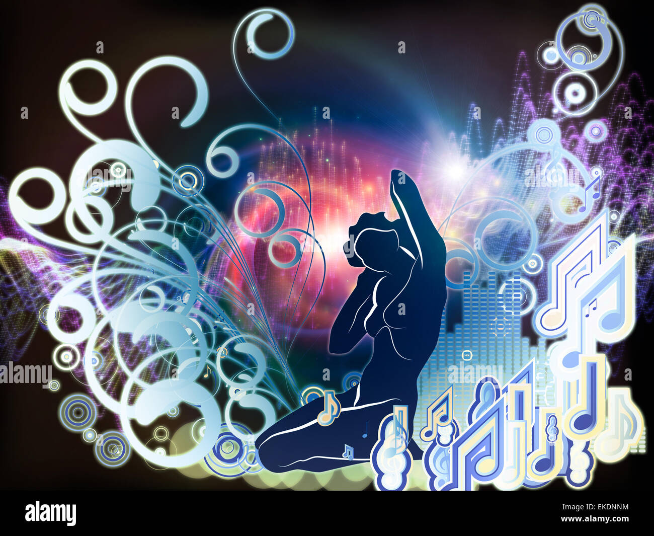 Realms of Music Stock Photo - Alamy