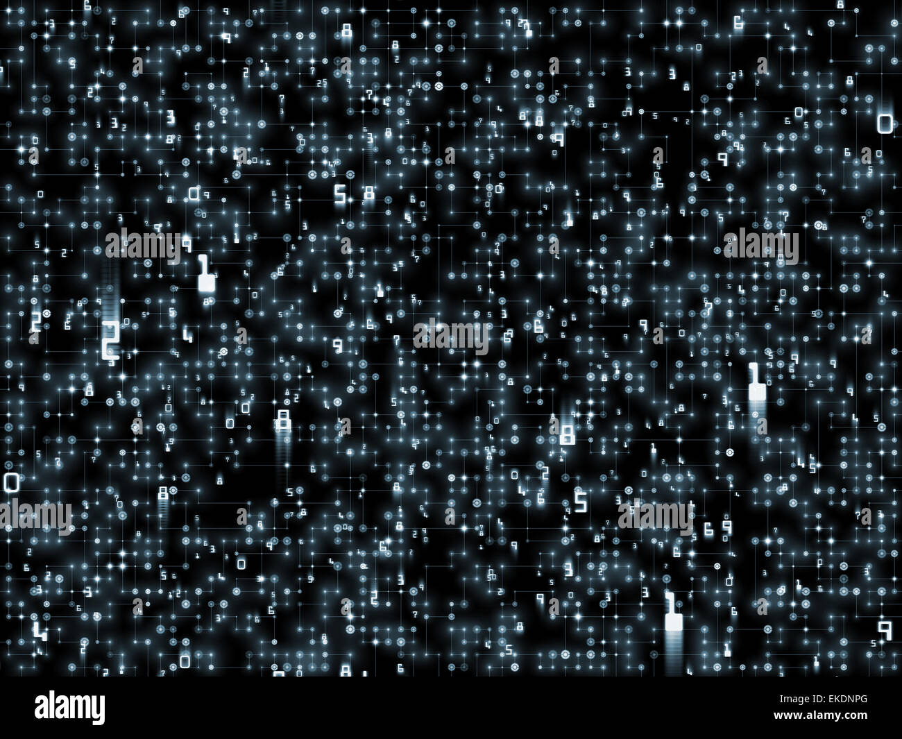 Texture of Numbers Stock Photo - Alamy