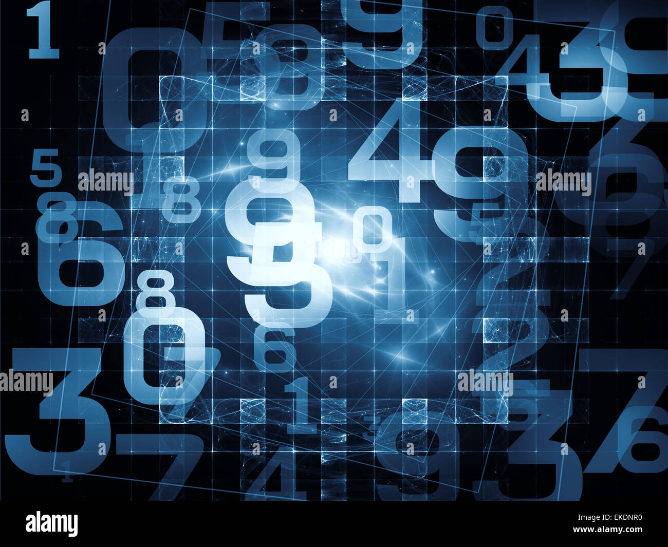 Realms of Numbers Stock Photo - Alamy
