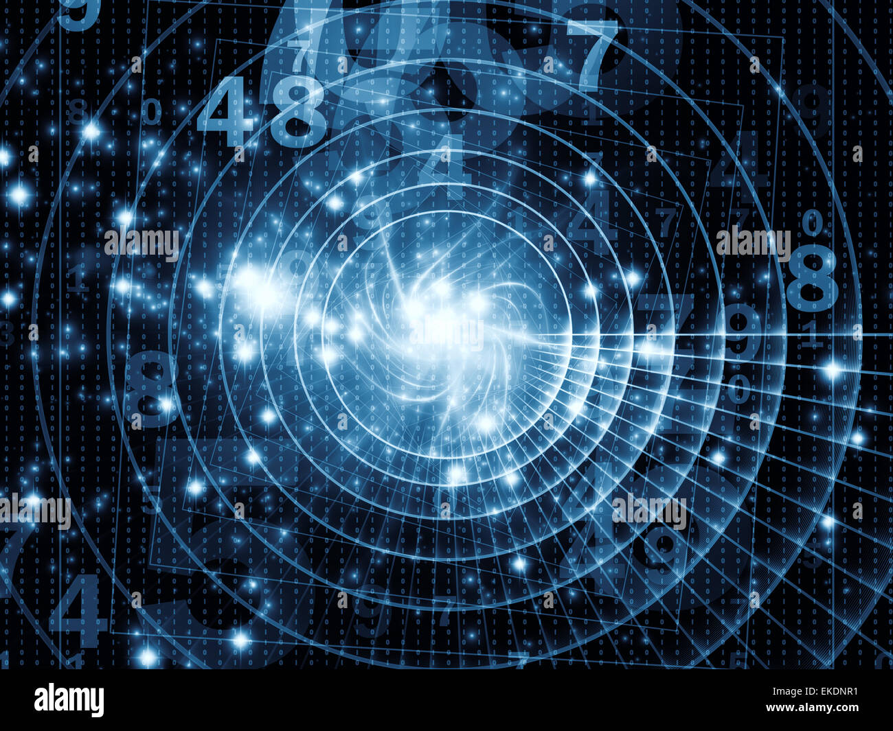 Realms of Numbers Stock Photo - Alamy