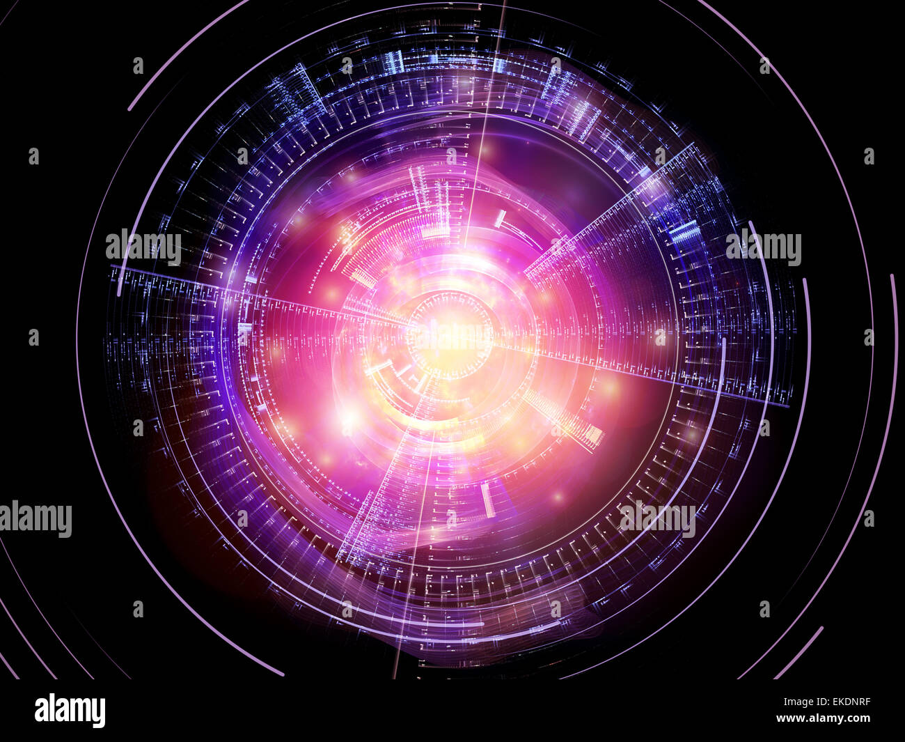 Backdrop of circular shapes hi-res stock photography and images - Alamy