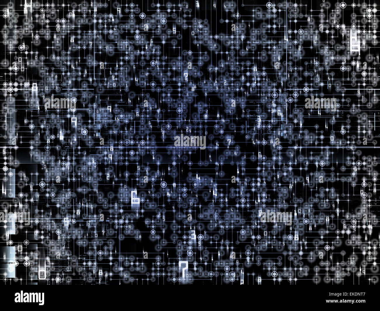 Visualization of the Network Stock Photo - Alamy