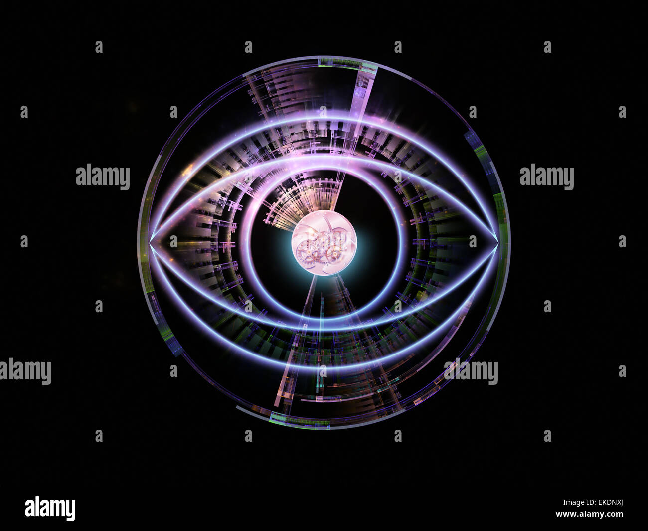 Eye of artificial intelligence Stock Photo - Alamy