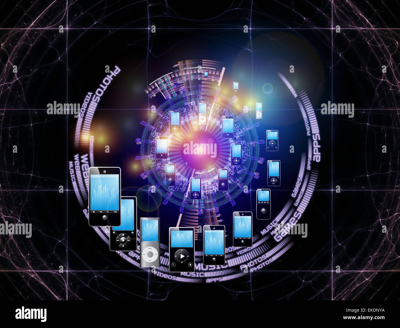 Technological media hi-res stock photography and images - Alamy