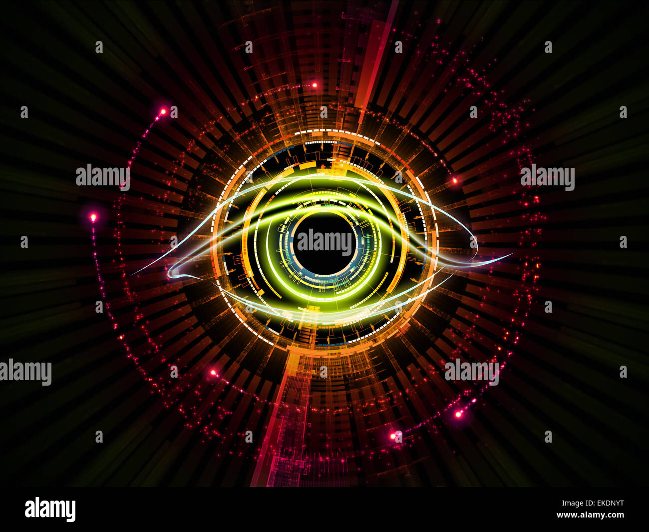 Fractal vision background Stock Photo - Alamy