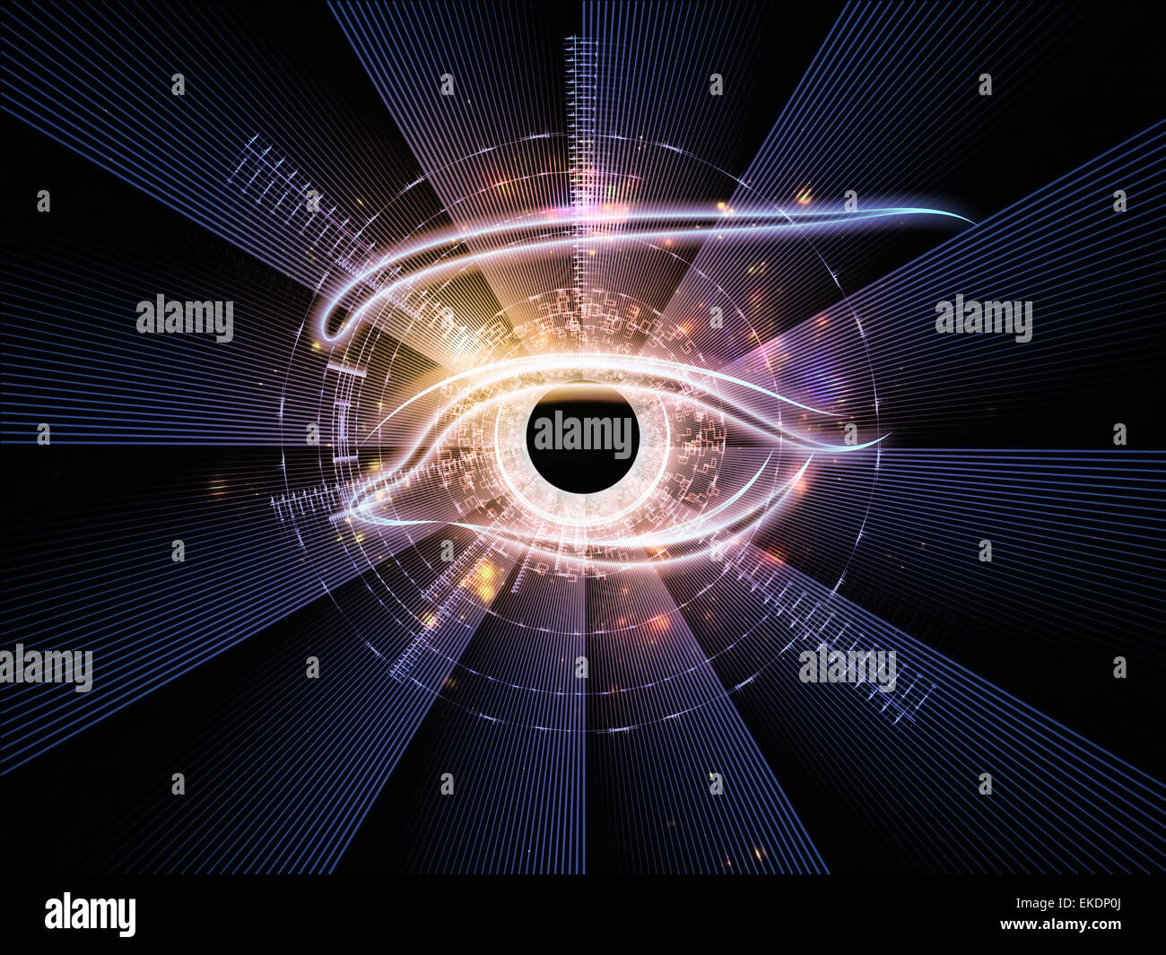 Fractal vision background Stock Photo - Alamy