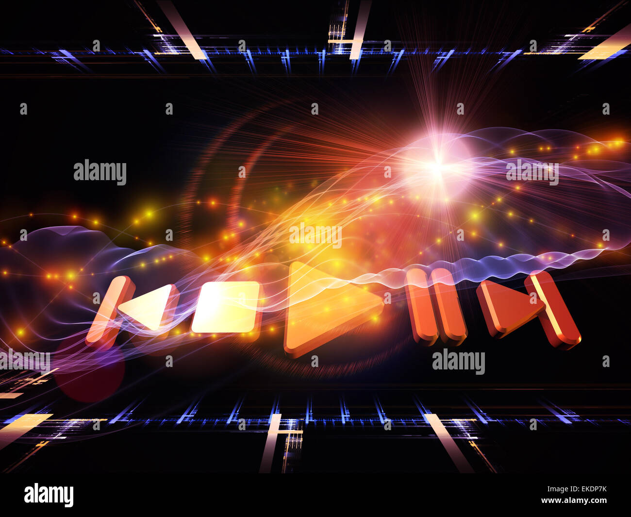 Energy of music Stock Photo - Alamy