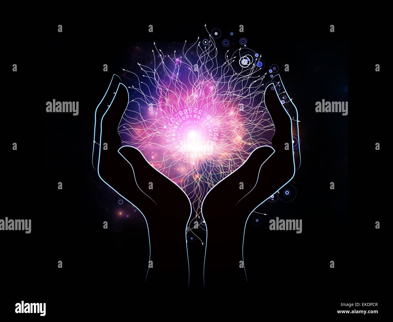 Energy of Technology Stock Photo - Alamy