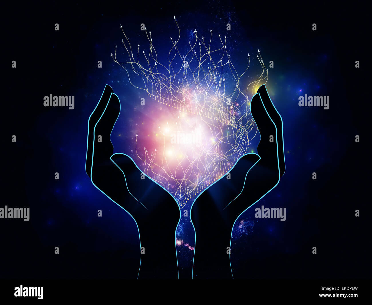 Technology at Hand Stock Photo - Alamy