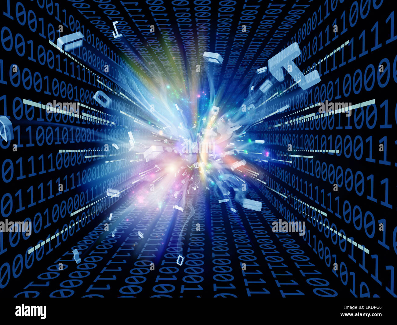Number Burst Arrangement Stock Photo - Alamy
