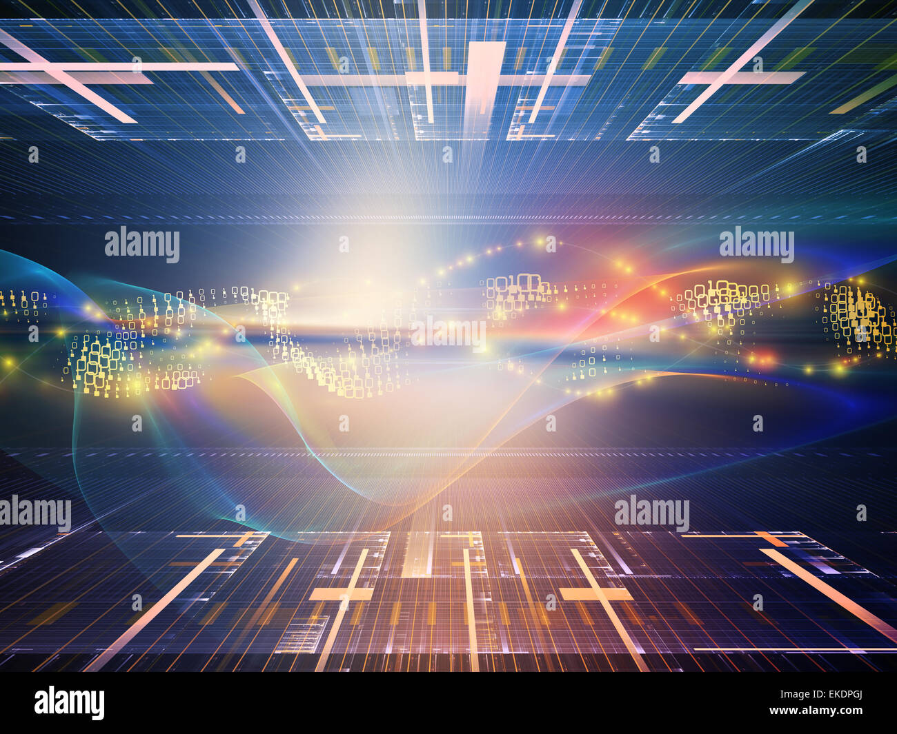 Energy of the Sine Wave Stock Photo - Alamy