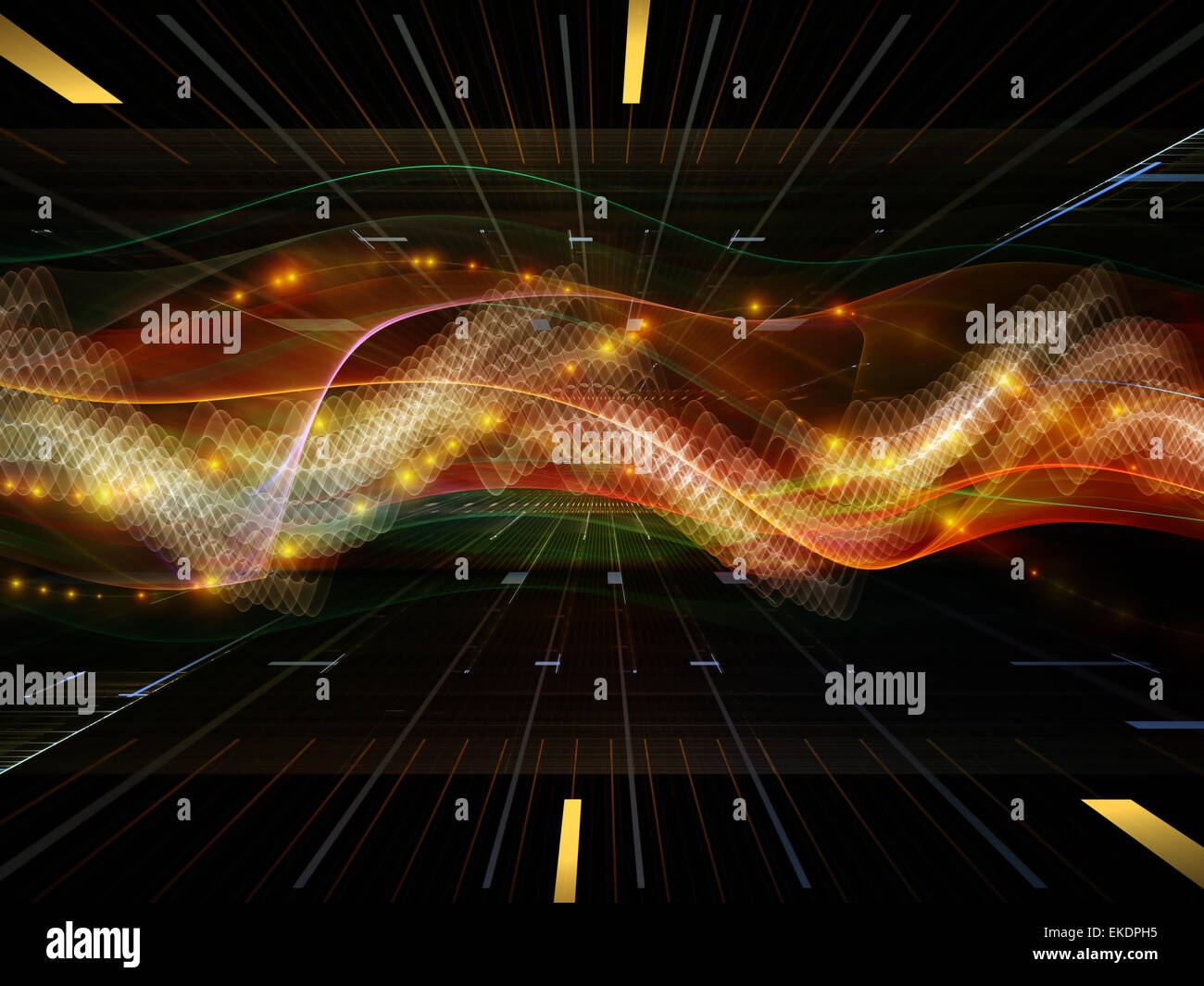 Sine Wave Metaphor Stock Photo - Alamy