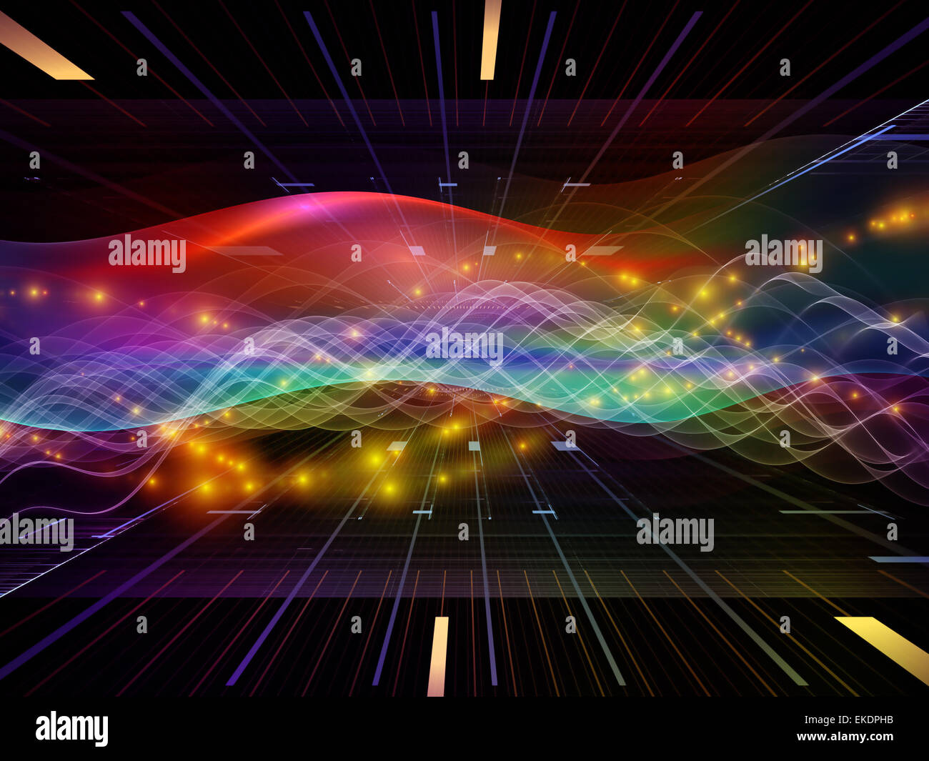 Sine Wave Background Stock Photo - Alamy