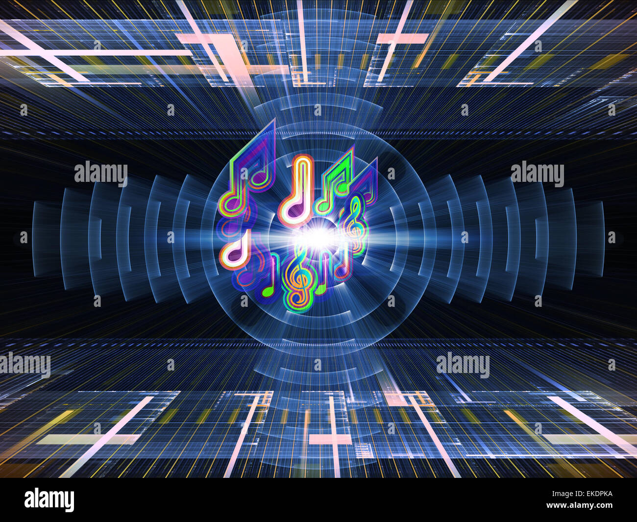 Burst Of Music Notes Stock Photo Alamy burst-of-music-notes-stock-photo-alamy