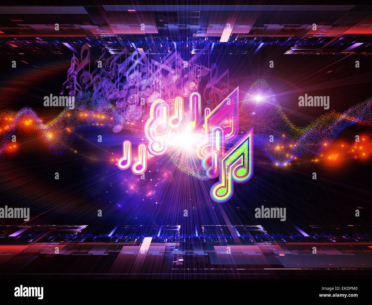 Sound visual grid hi-res stock photography and images - Alamy