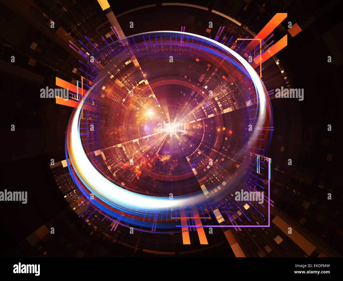 Lights of technology Stock Photo - Alamy