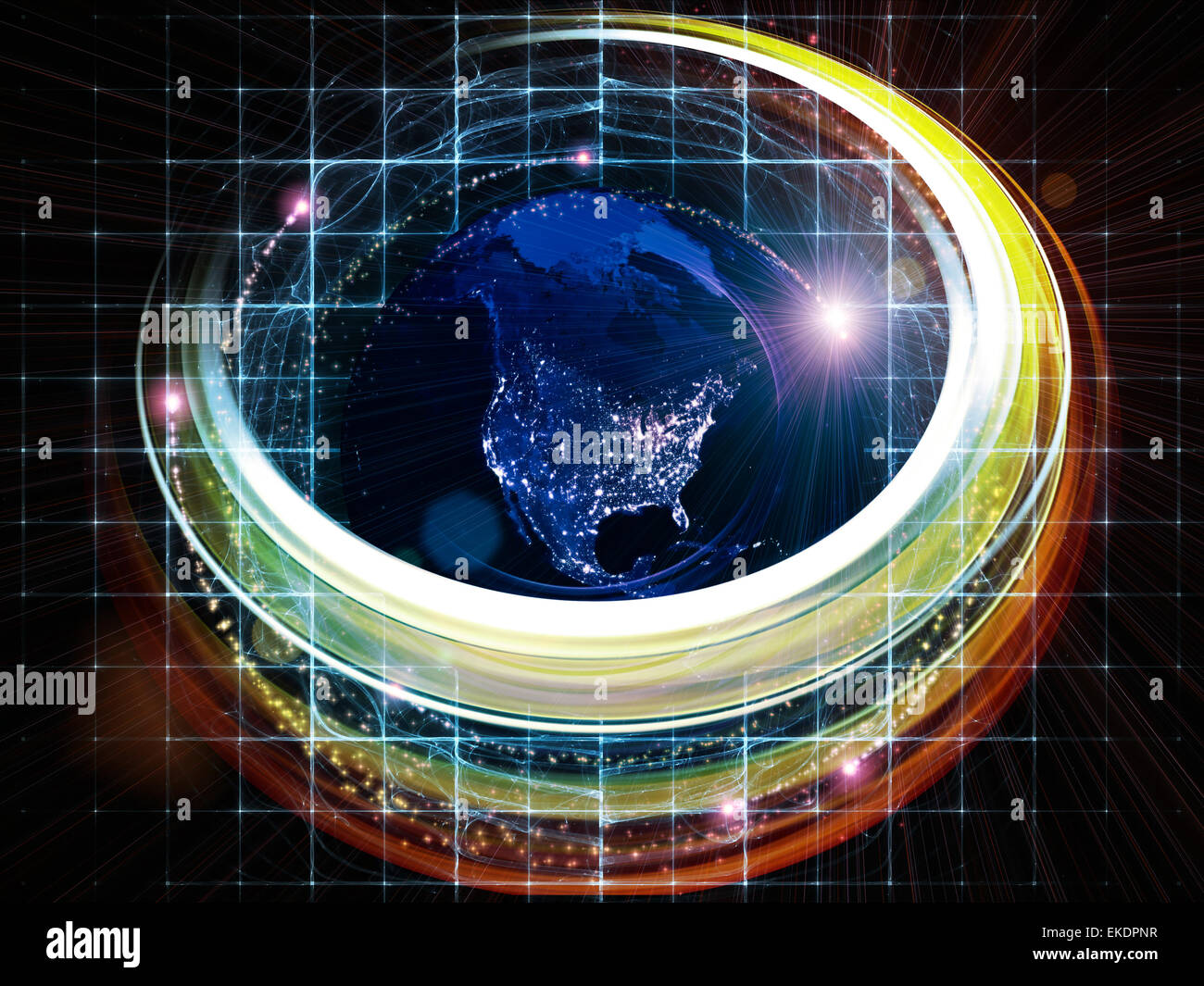 Effect of the earth rotation hi-res stock photography and images - Alamy