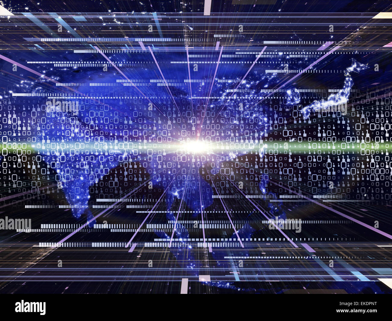 Toward Global Technologies Stock Photo - Alamy