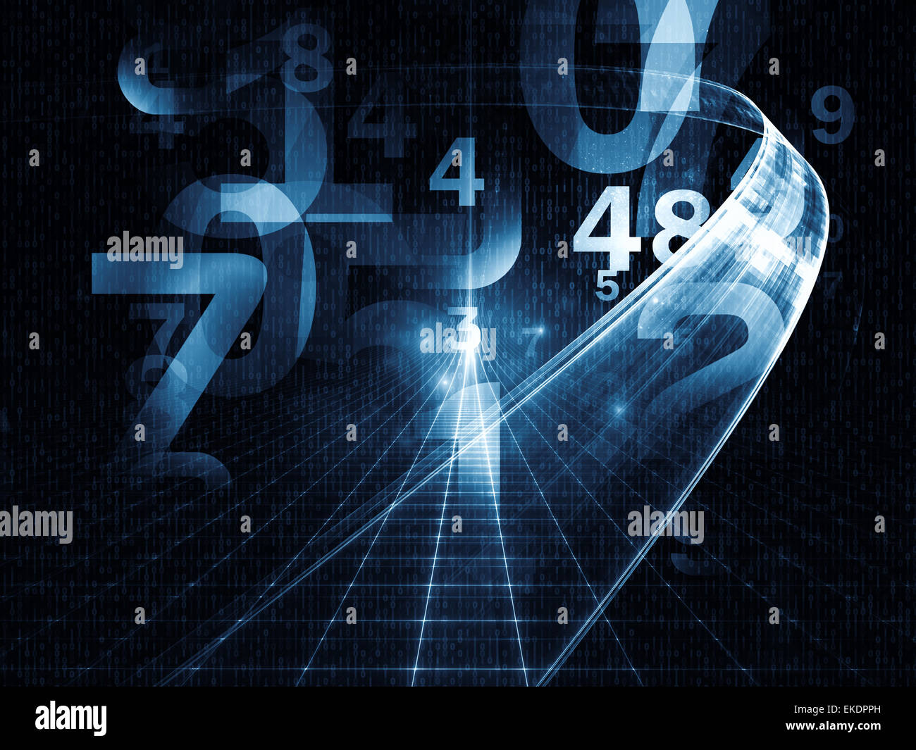 Advance of Numbers Stock Photo - Alamy