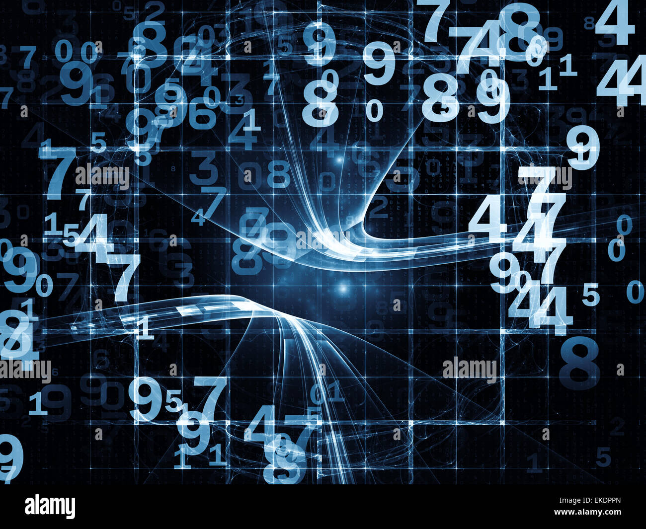 Advance of Numbers Stock Photo - Alamy