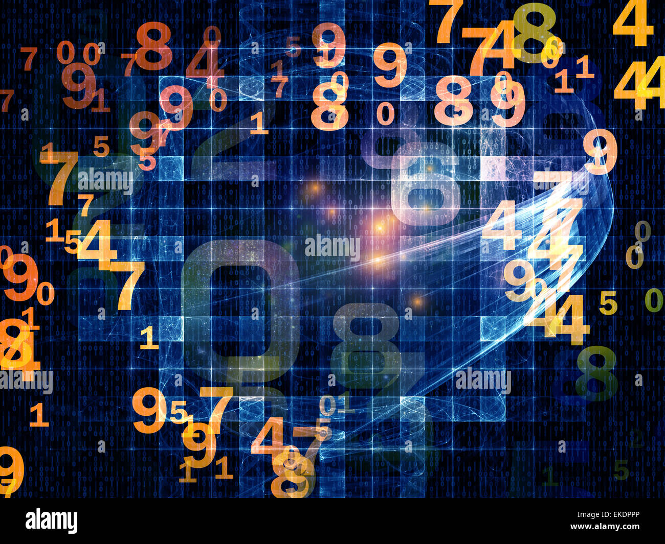Advance of Numbers Stock Photo - Alamy