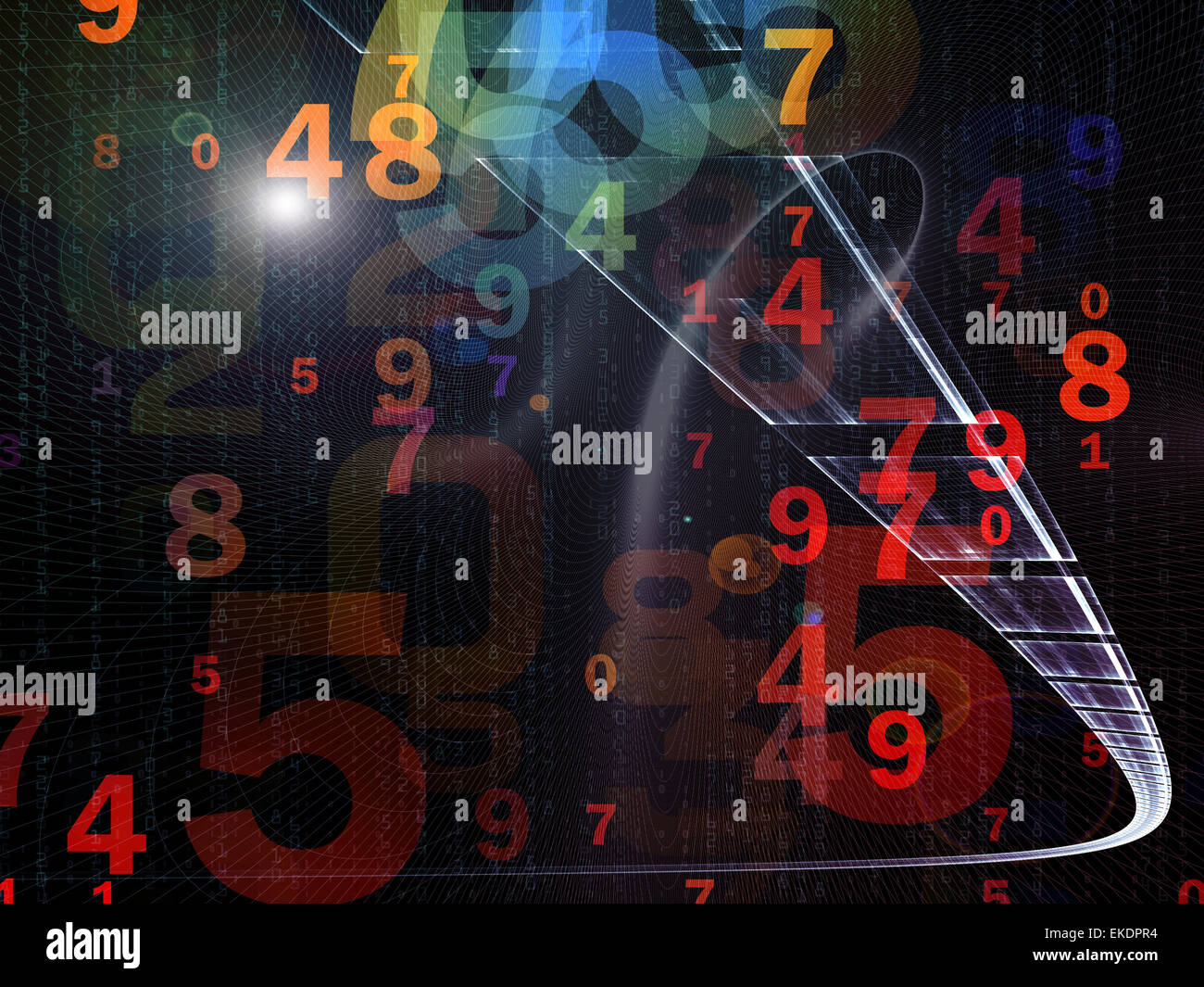Advance of Numbers Stock Photo - Alamy