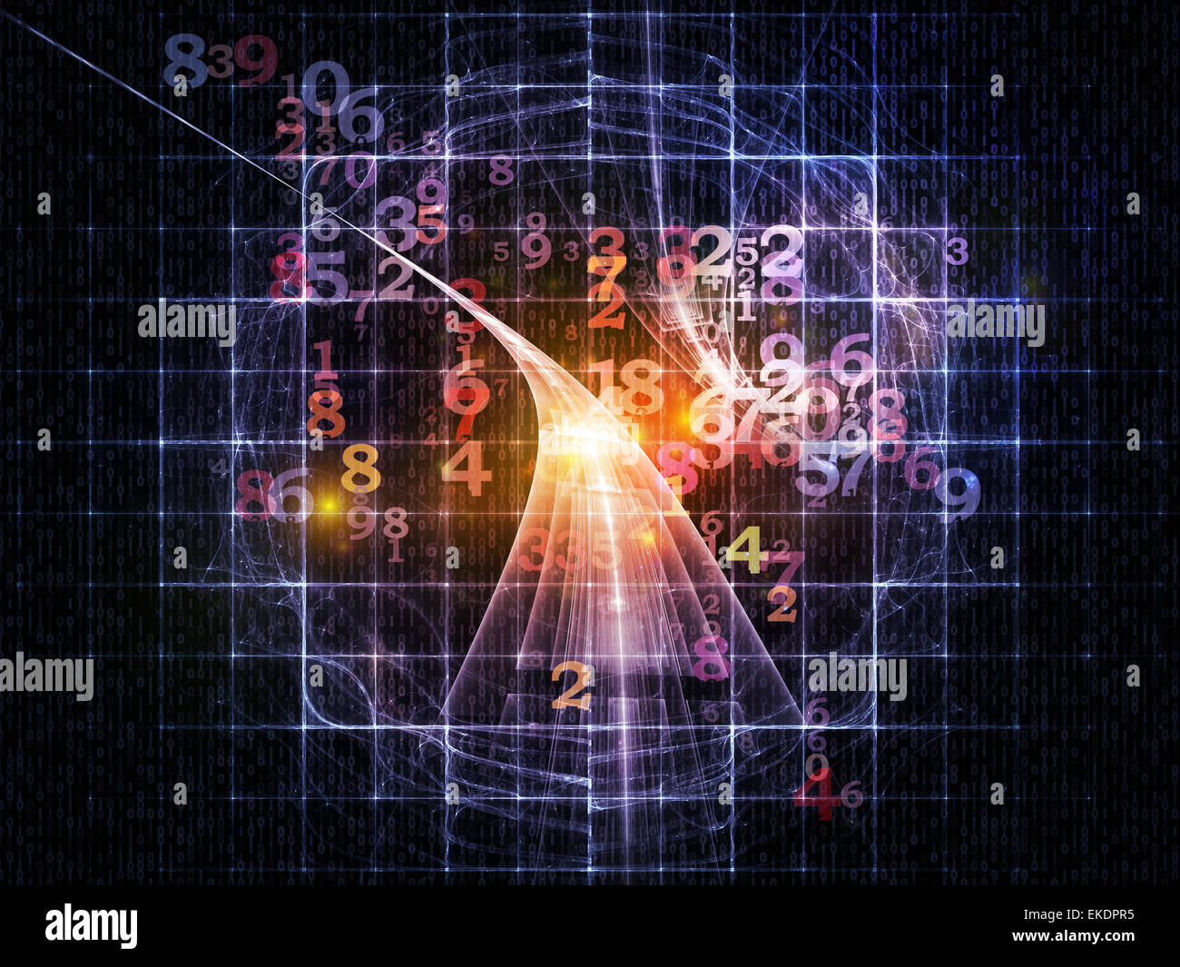 Way of Numbers Stock Photo - Alamy