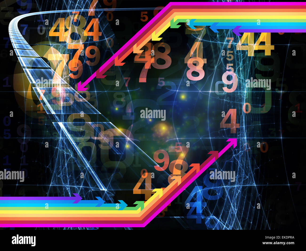 Design with numbers hi-res stock photography and images - Alamy