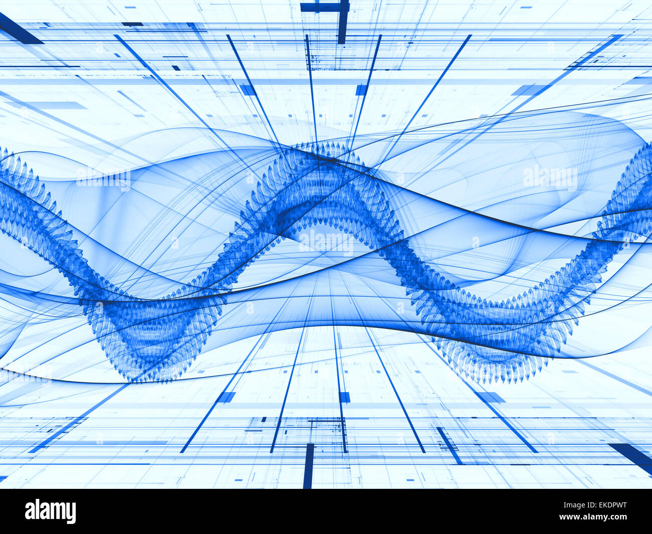 Sine Wave Technologies Stock Photo - Alamy