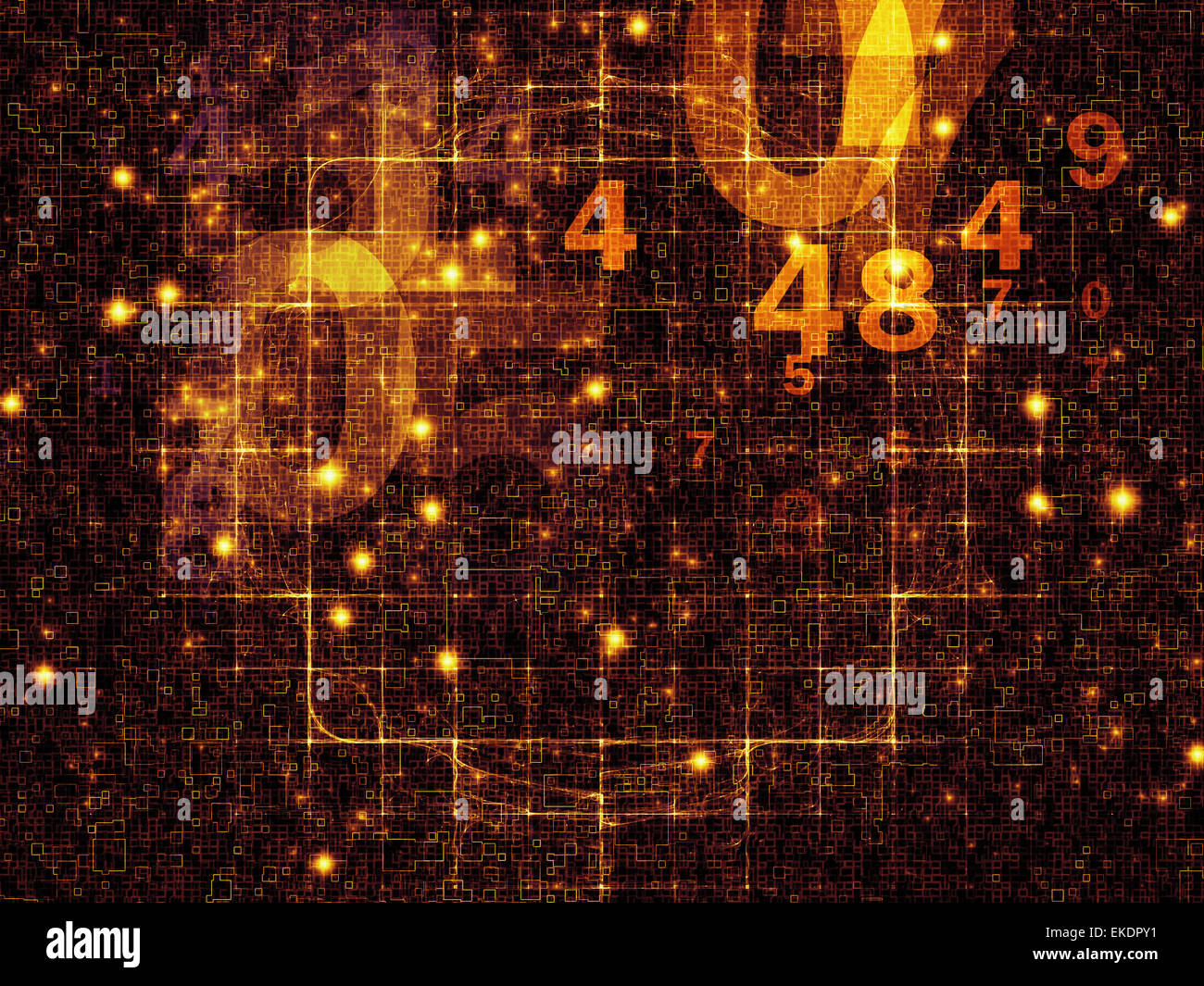 Reality of Numbers Stock Photo - Alamy