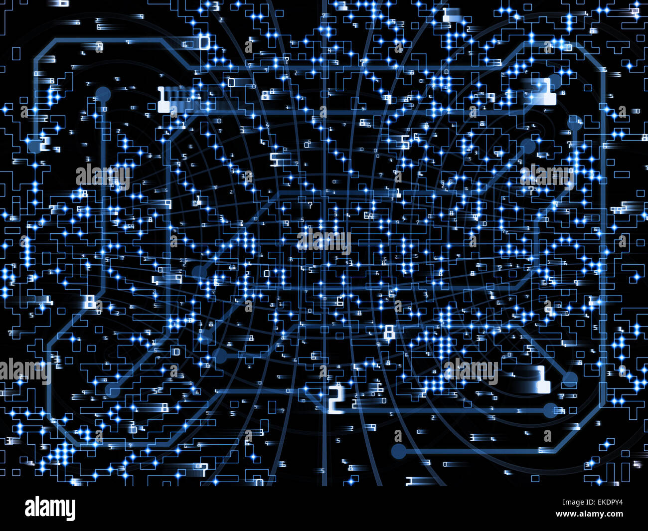 Abstract numbers texture hi-res stock photography and images - Alamy