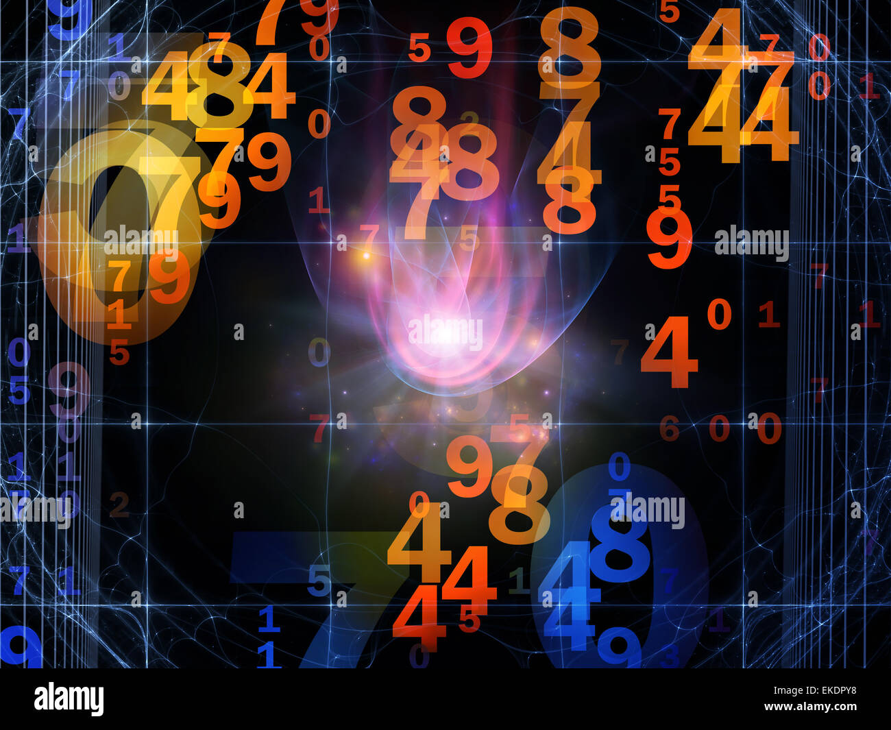 Realms of Numbers Stock Photo - Alamy