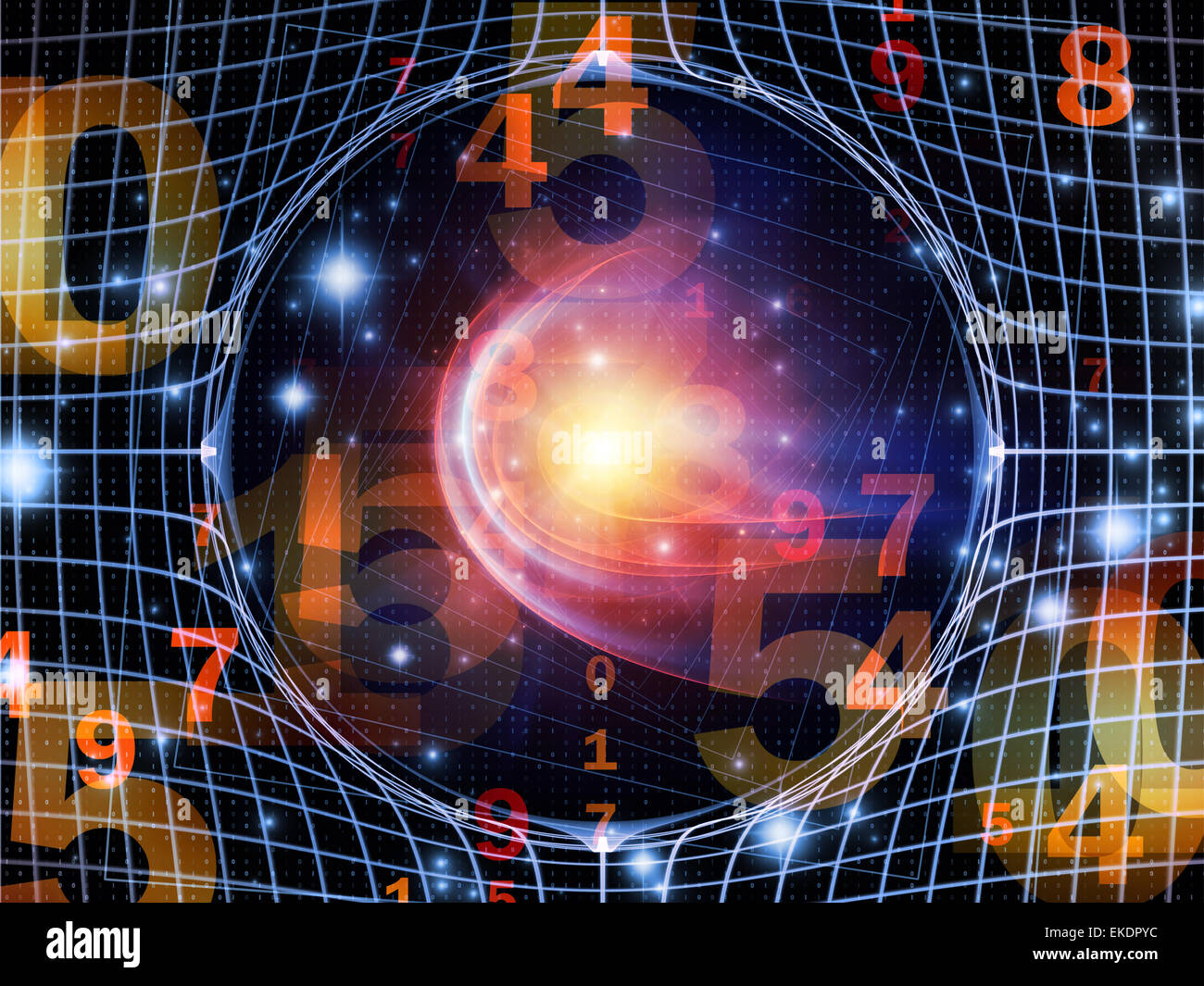 Realms of Numbers Stock Photo - Alamy