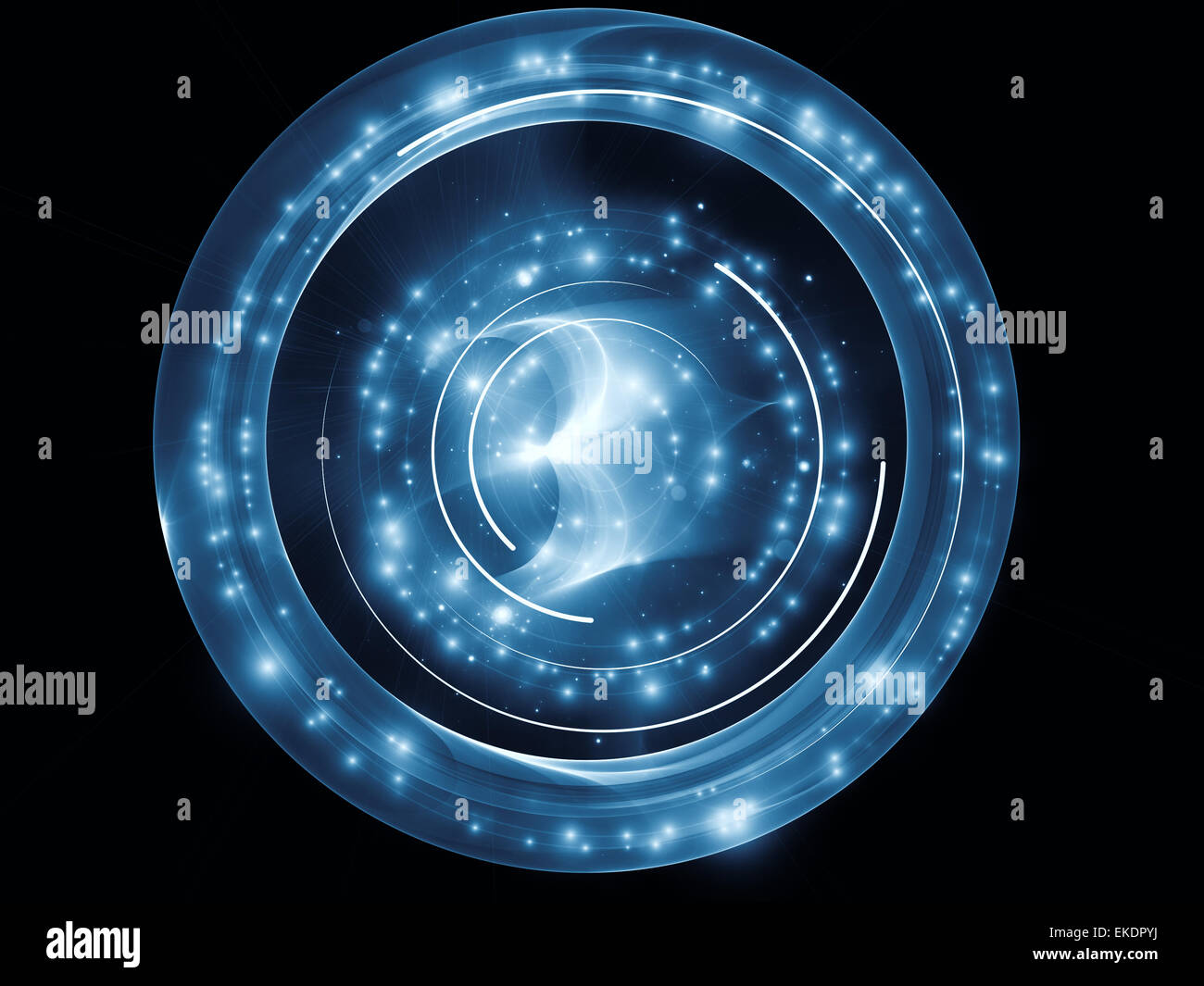 Abstract Circular Design Stock Photo - Alamy