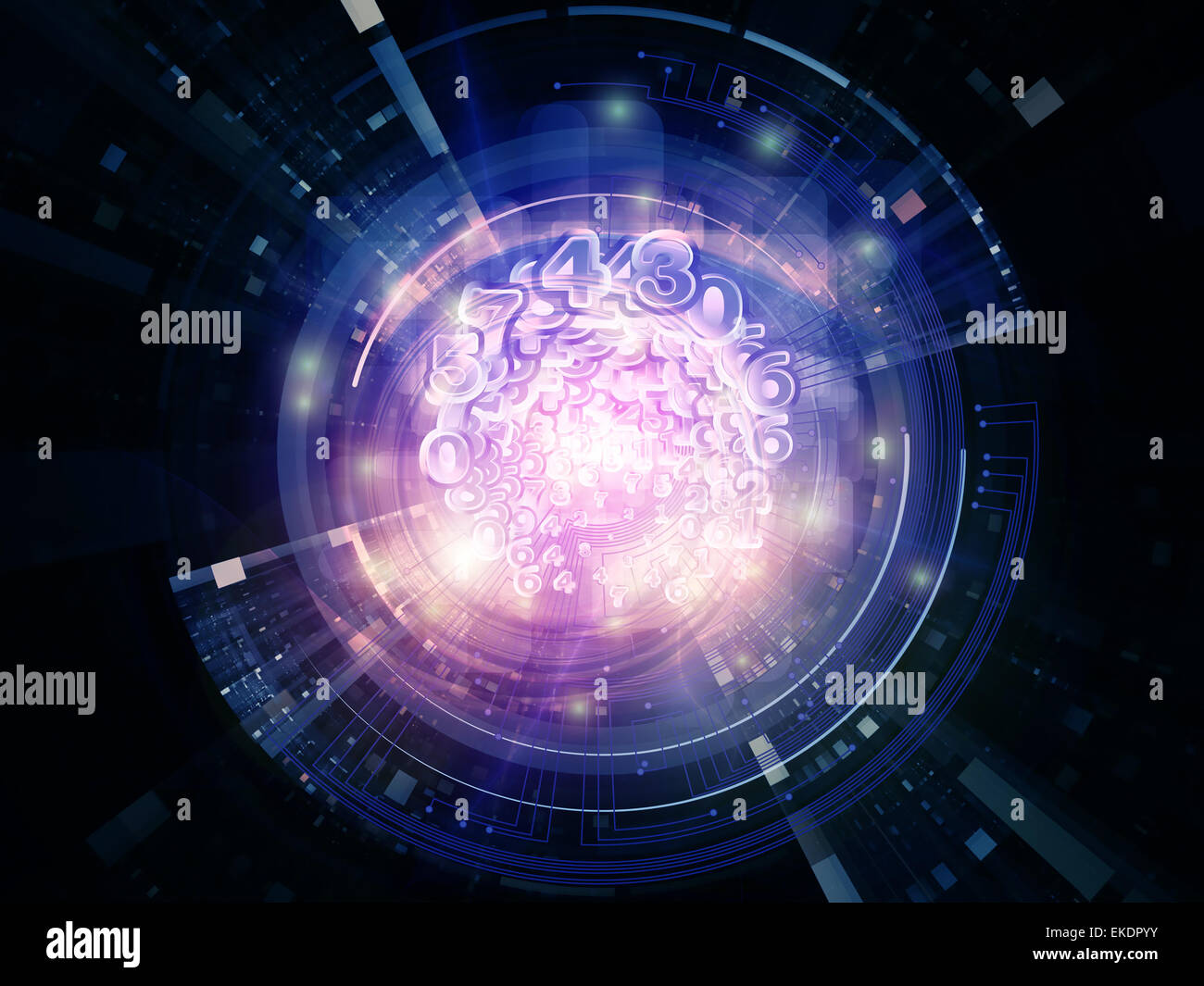 Number processing hi-res stock photography and images - Alamy