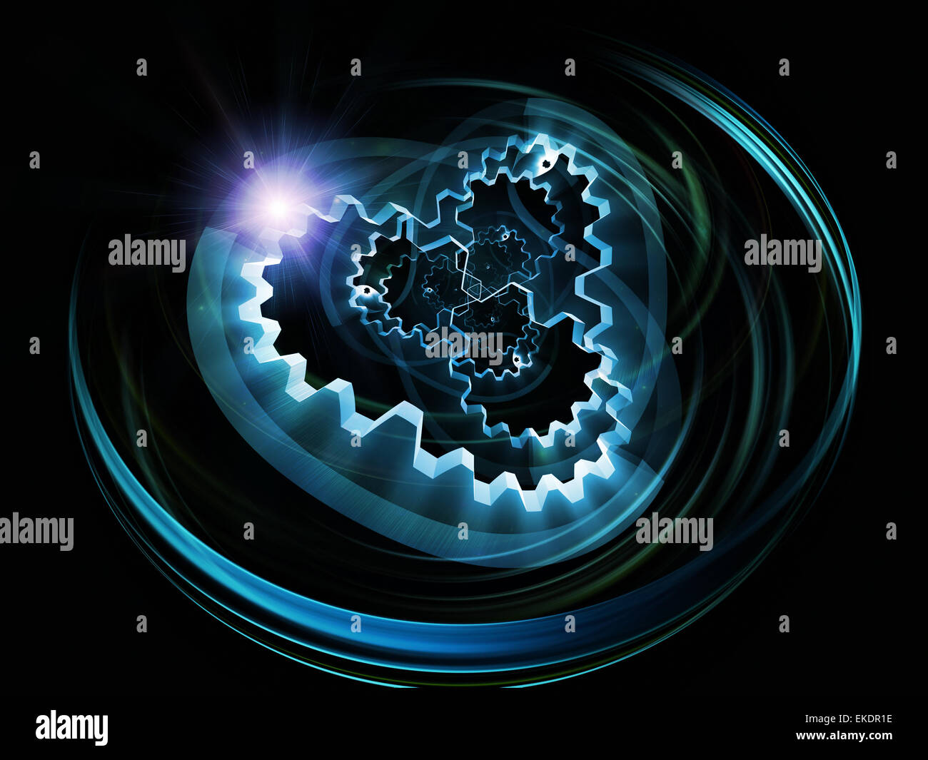 Acceleration of Technology Stock Photo - Alamy