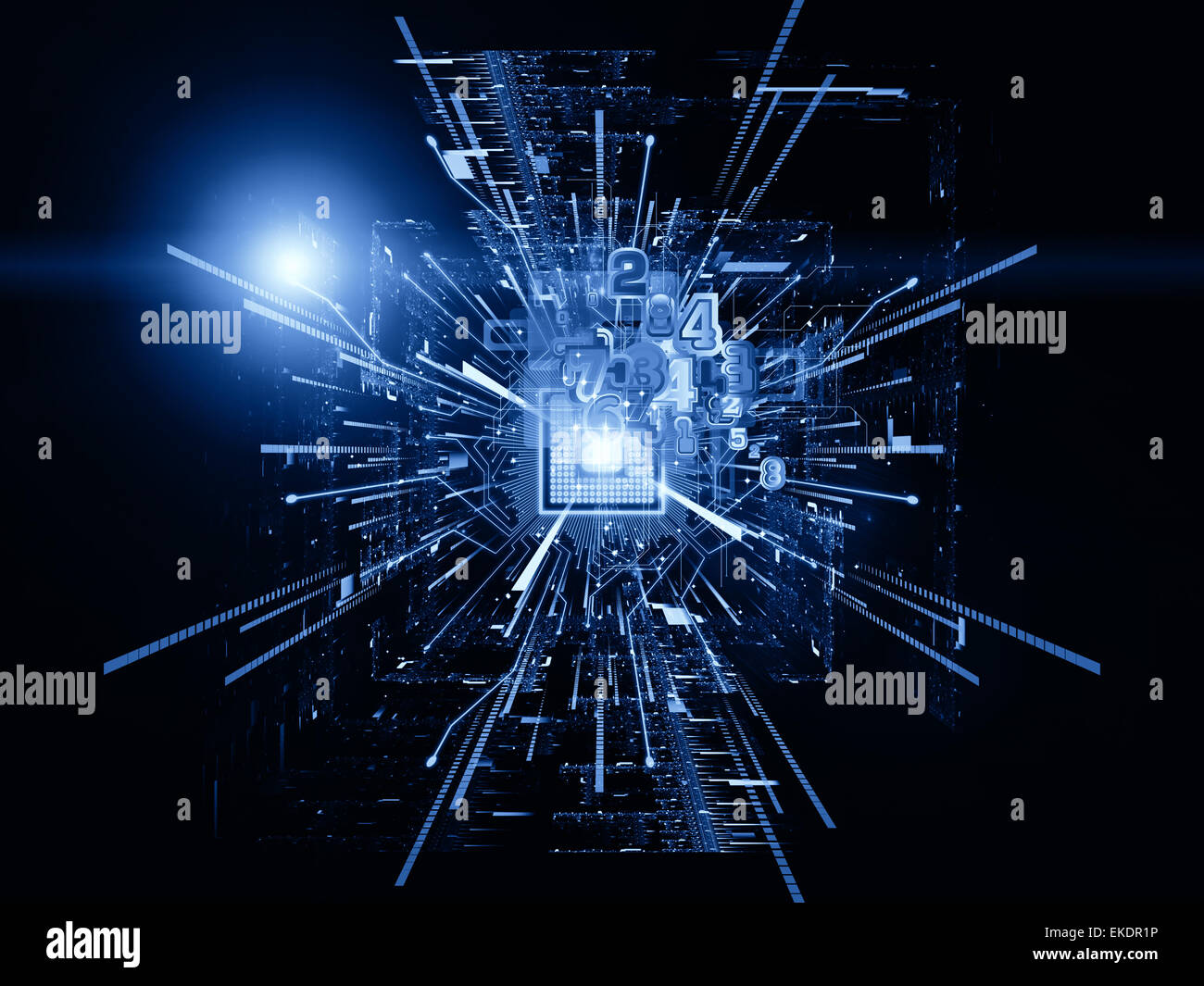 Speed of Computing Stock Photo - Alamy