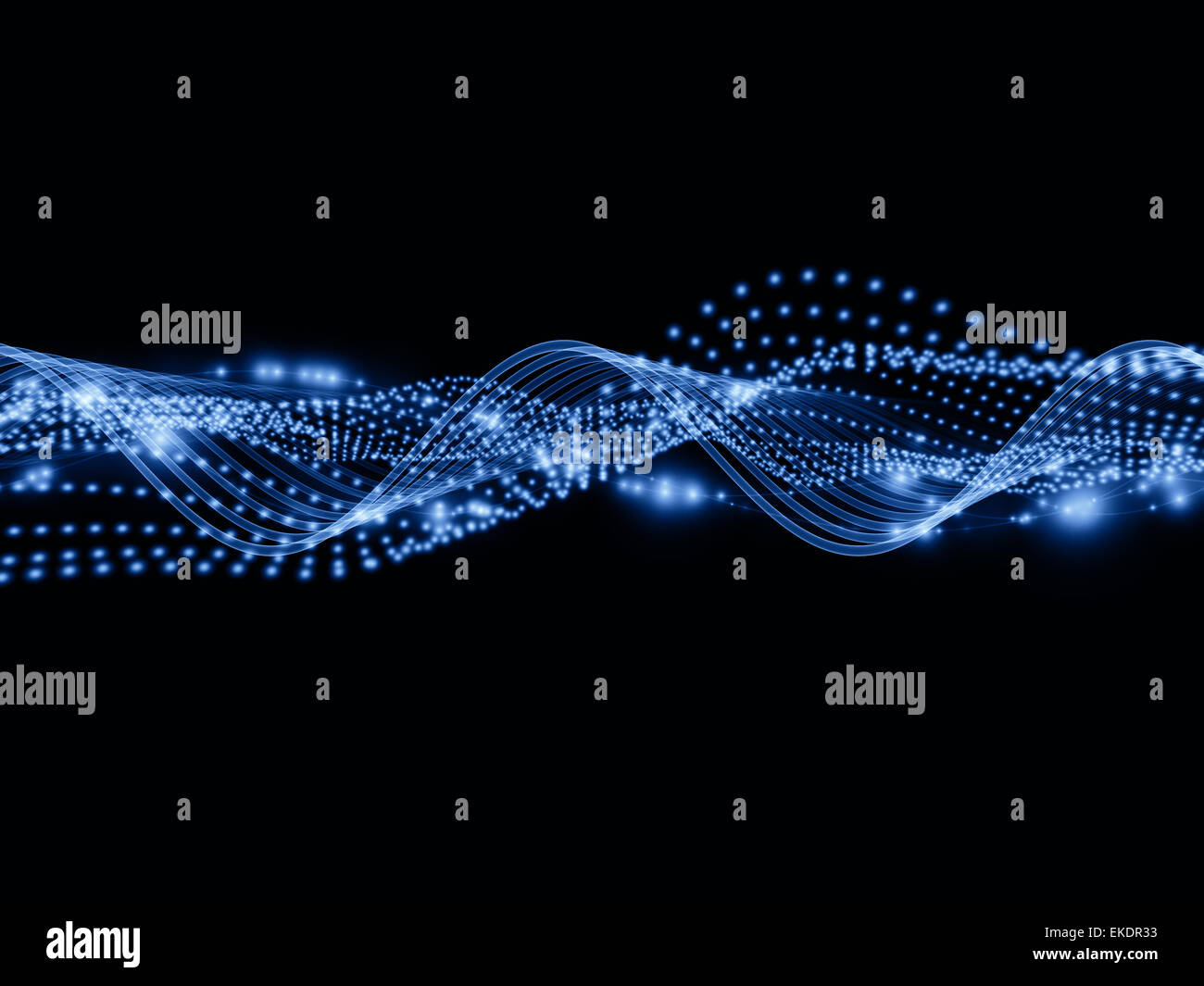 Overlapping sine waves Stock Photo - Alamy