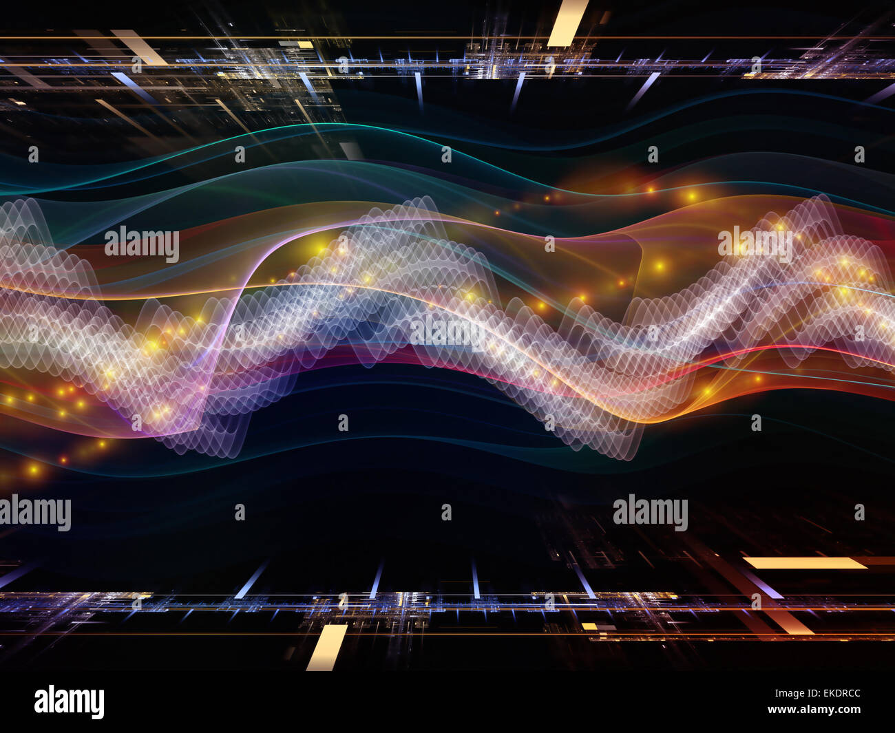 Sine Wave Background Stock Photo - Alamy