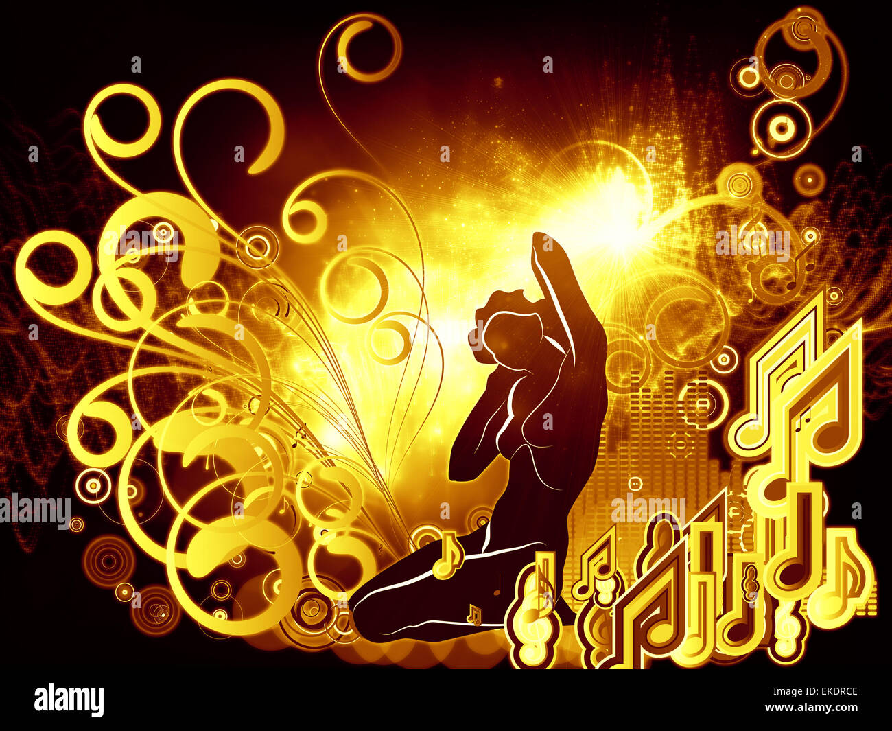 Inner Life of Music Stock Photo - Alamy