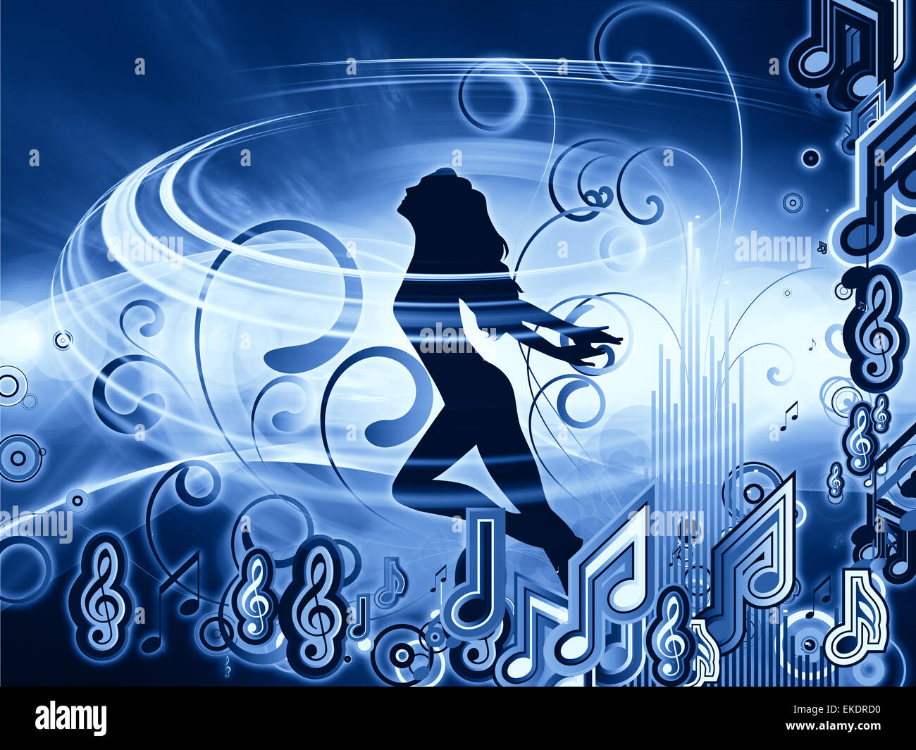 Vision of Music Stock Photo - Alamy