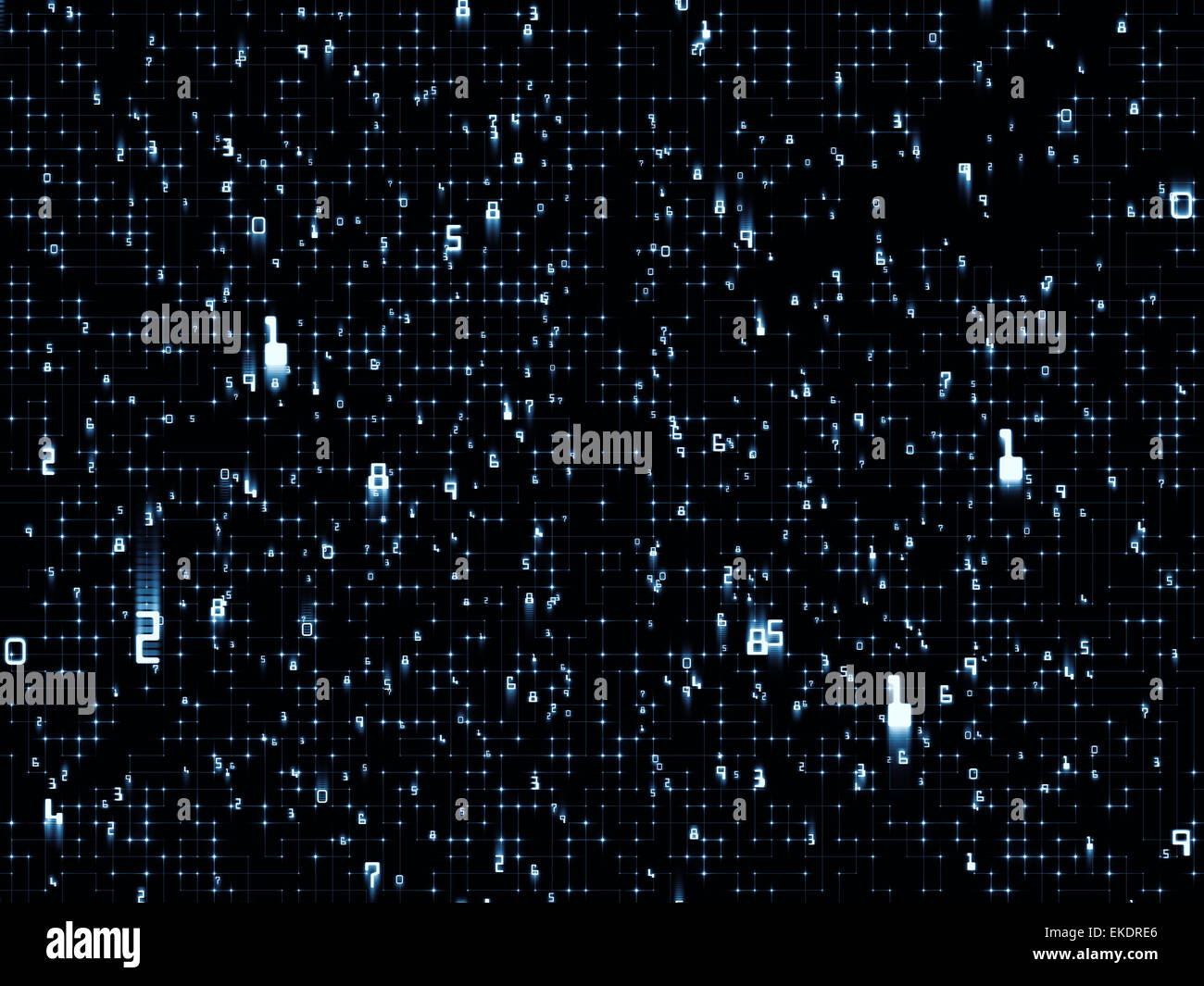 Abstract numbers texture hi-res stock photography and images - Alamy