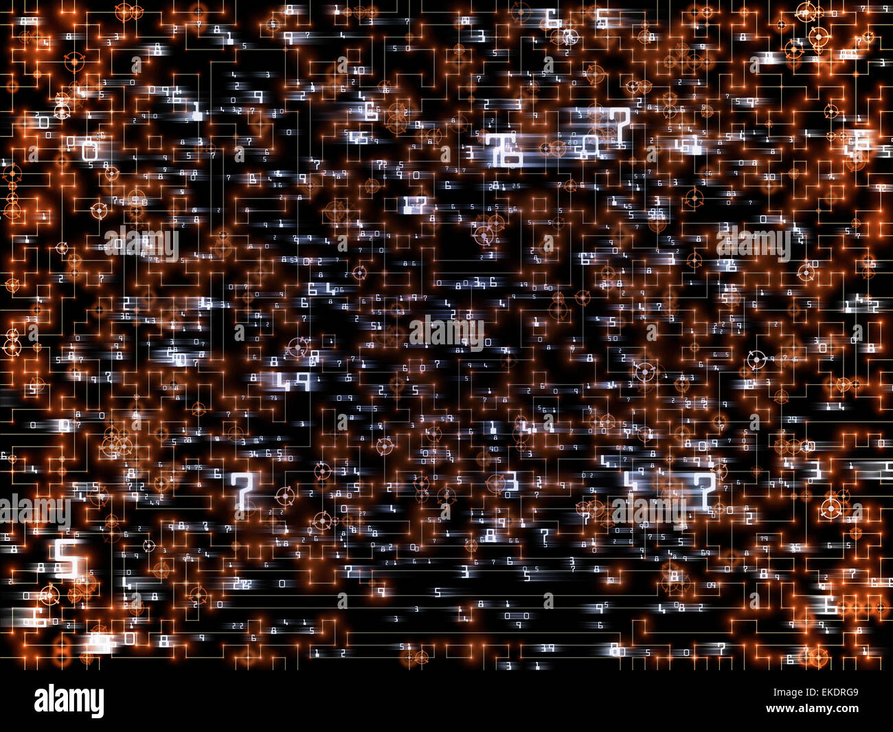 The Complicated Network Stock Photo - Alamy