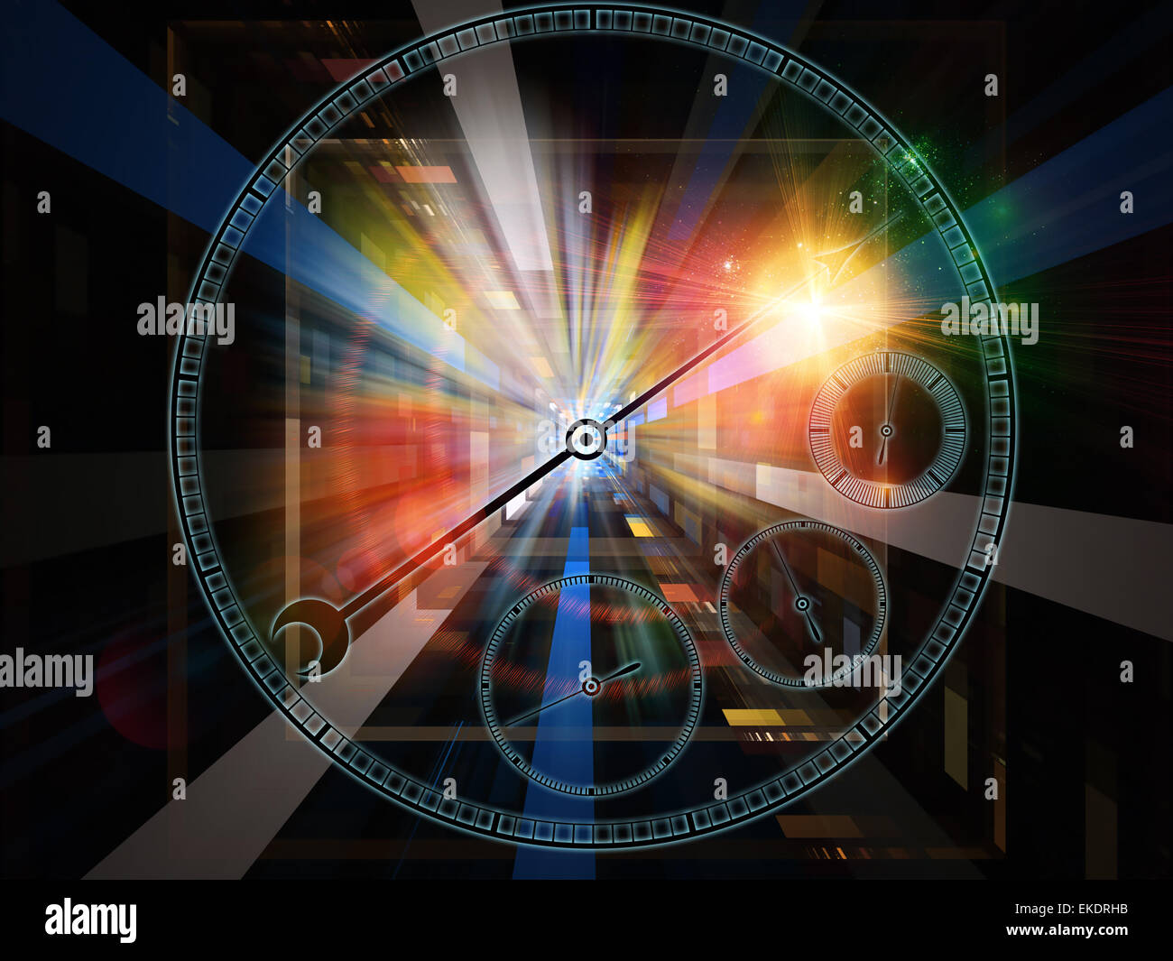 Inner Life of the Chronometer Stock Photo - Alamy