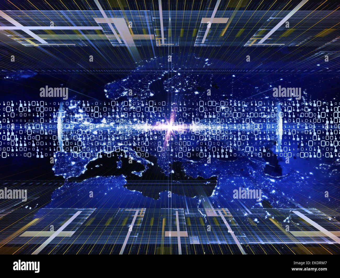 Numbers of Earth Stock Photo - Alamy